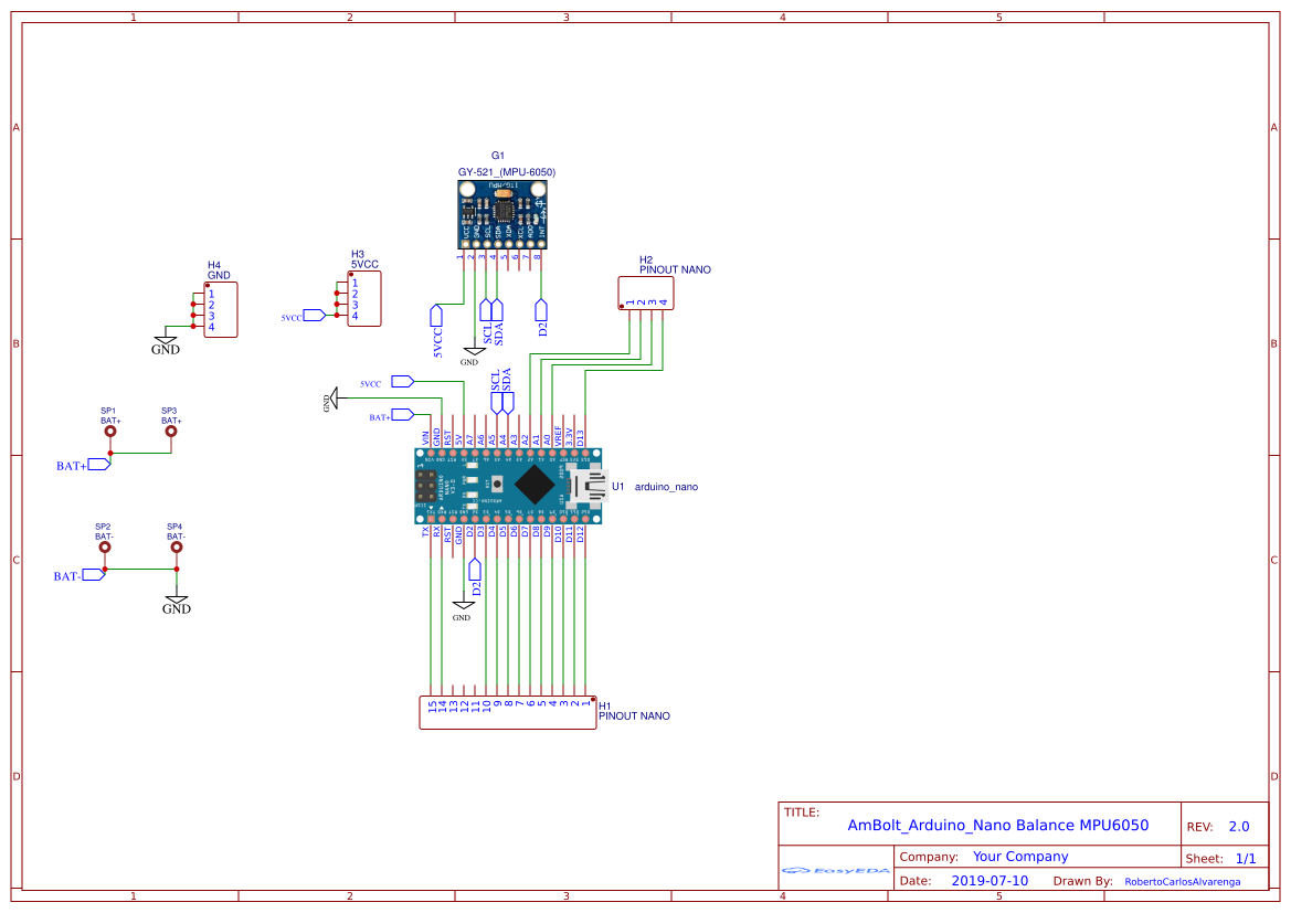 AmBolt Arduino Self Balance Robot V3 - OSHWLab AmBolt Arduino Self Balance Robot V3 - OSHWLab