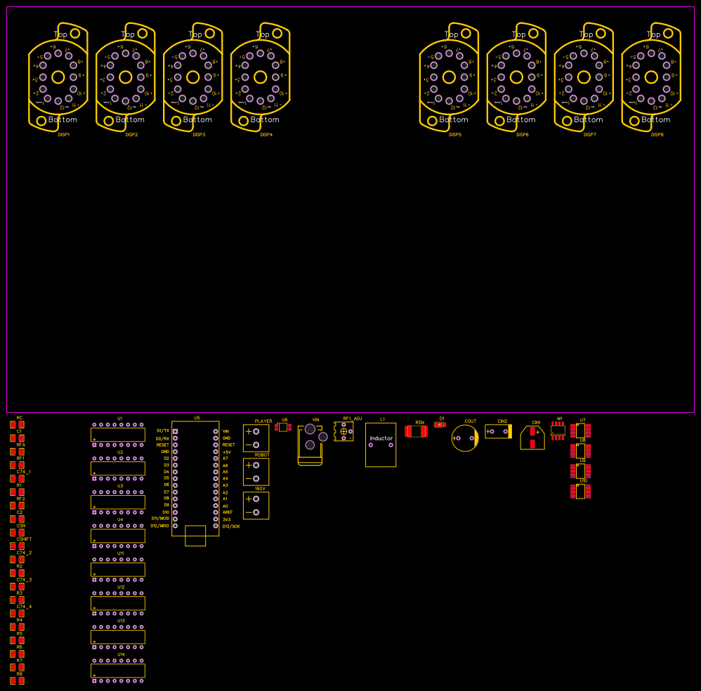 Chess clock - EasyEDA open source hardware lab