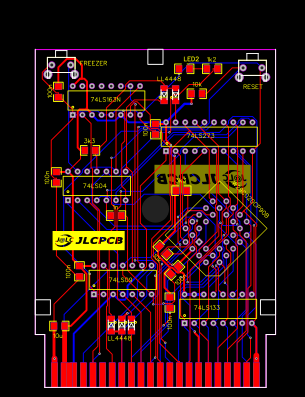 FC3 plus THT PLCC32 - OSHWLab