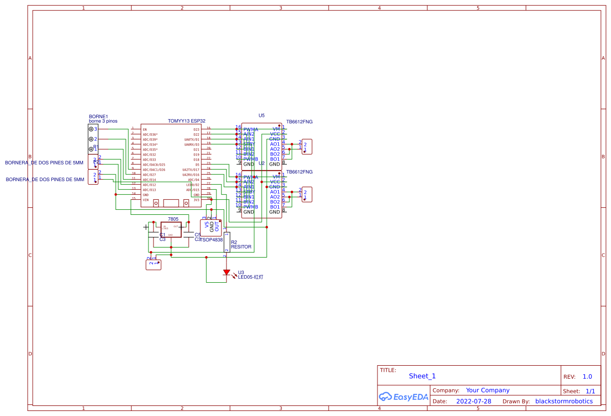 Controlador Mini-Sumô - EasyEDA open source hardware lab