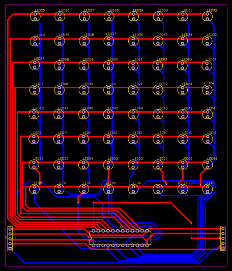 MAX7216_matrix - OSHWLab