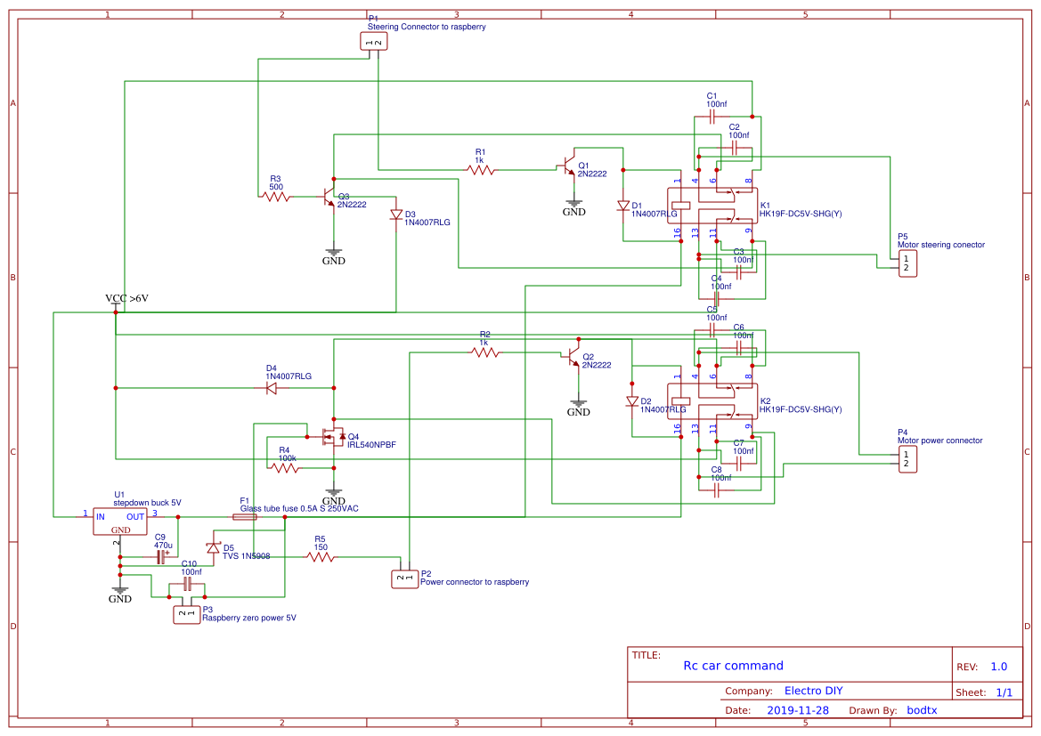 Rc car command - EasyEDA open source hardware lab
