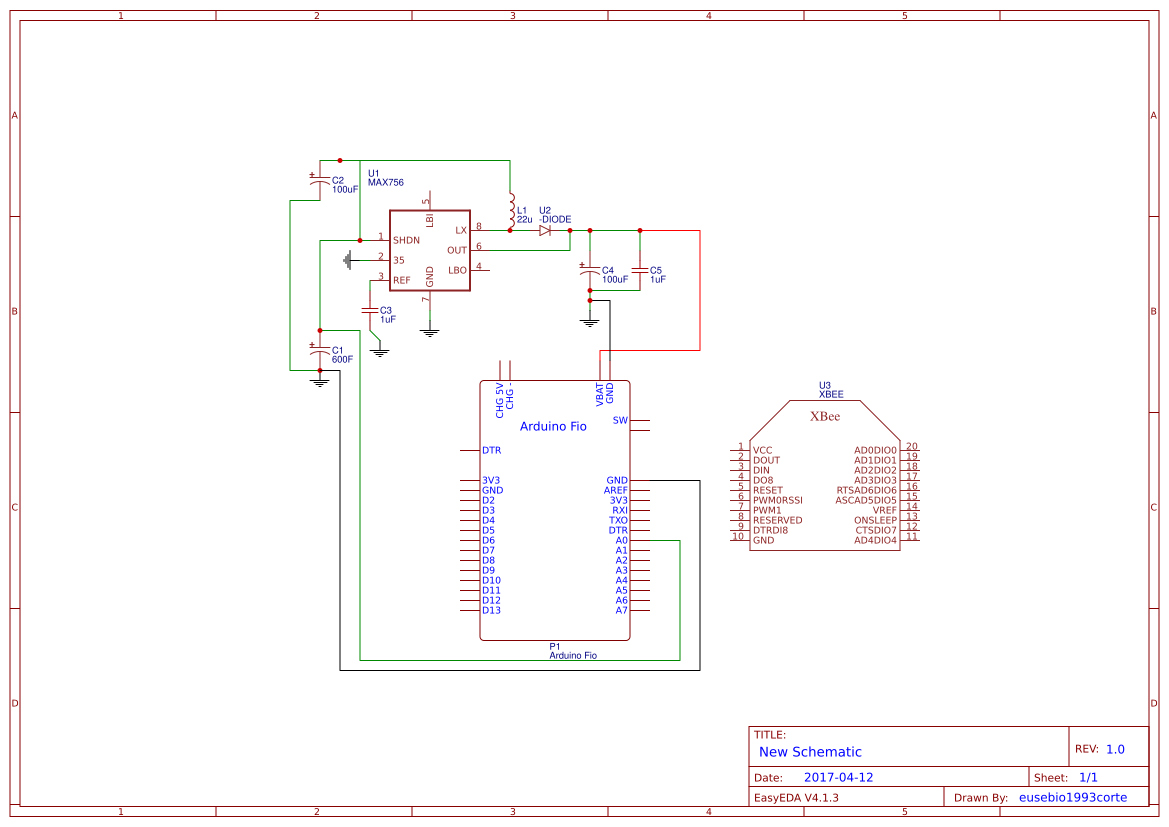 Charge supercapacitor - EasyEDA open source hardware lab