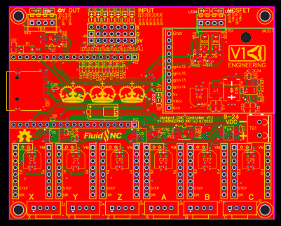Jackpot CNC Controller V1.1 - EasyEDA open source hardware lab