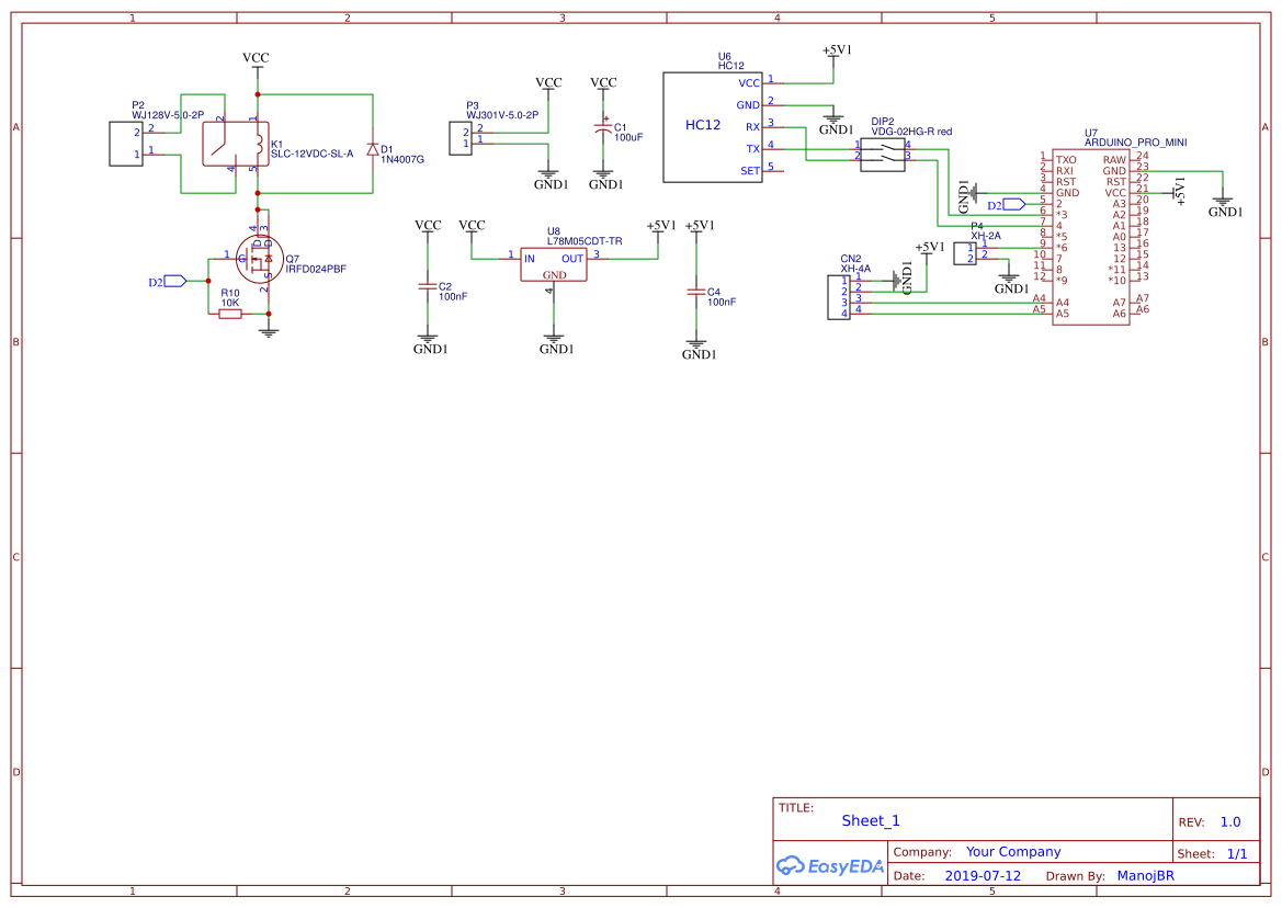 Water Level Monitor - OSHWLab