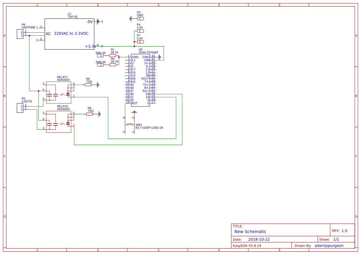 IoT Lightswitch - EasyEDA open source hardware lab