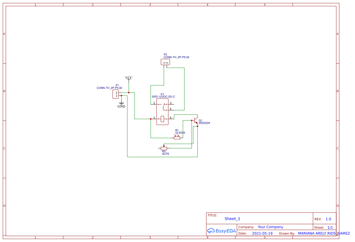 Sensor de luz - Platform for creating and sharing projects - OSHWLab