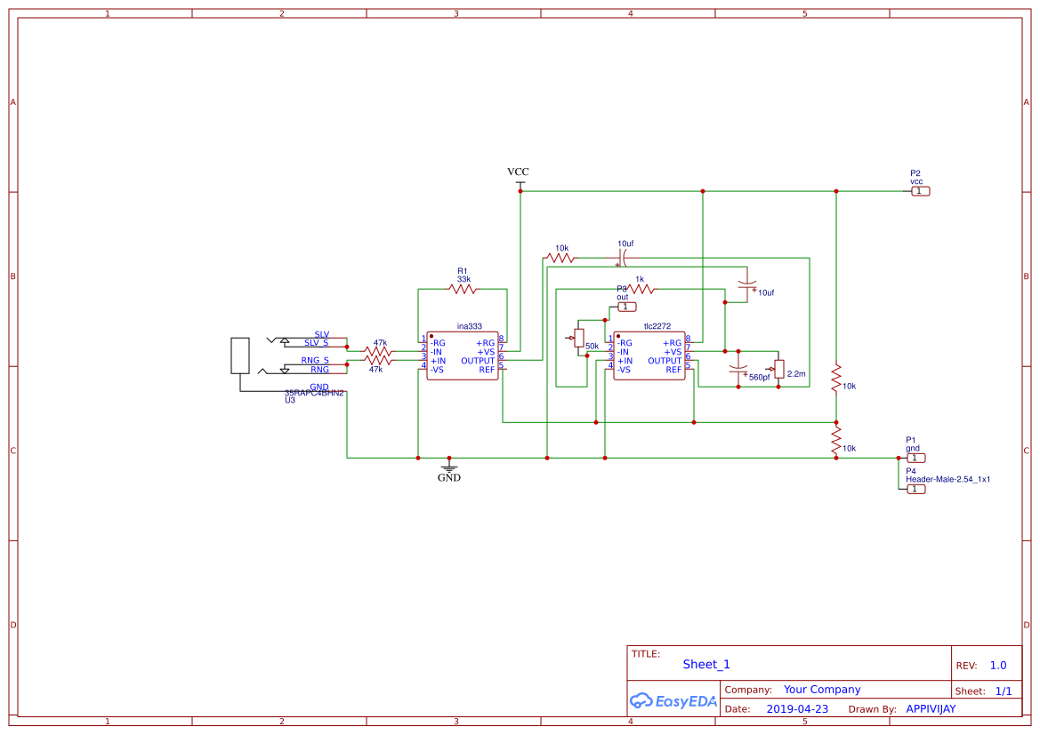 bci circuit - EasyEDA open source hardware lab