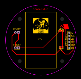 Placa de bateria - OSHWLab