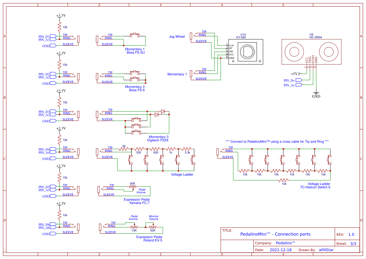 PedalinoMini™ - OSHWLab