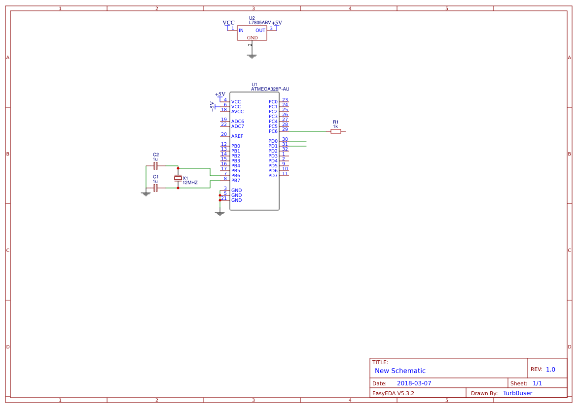 Atmega голая - EasyEDA open source hardware lab