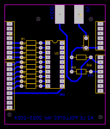 Carte 2 ER1 vu metre - EasyEDA open source hardware lab