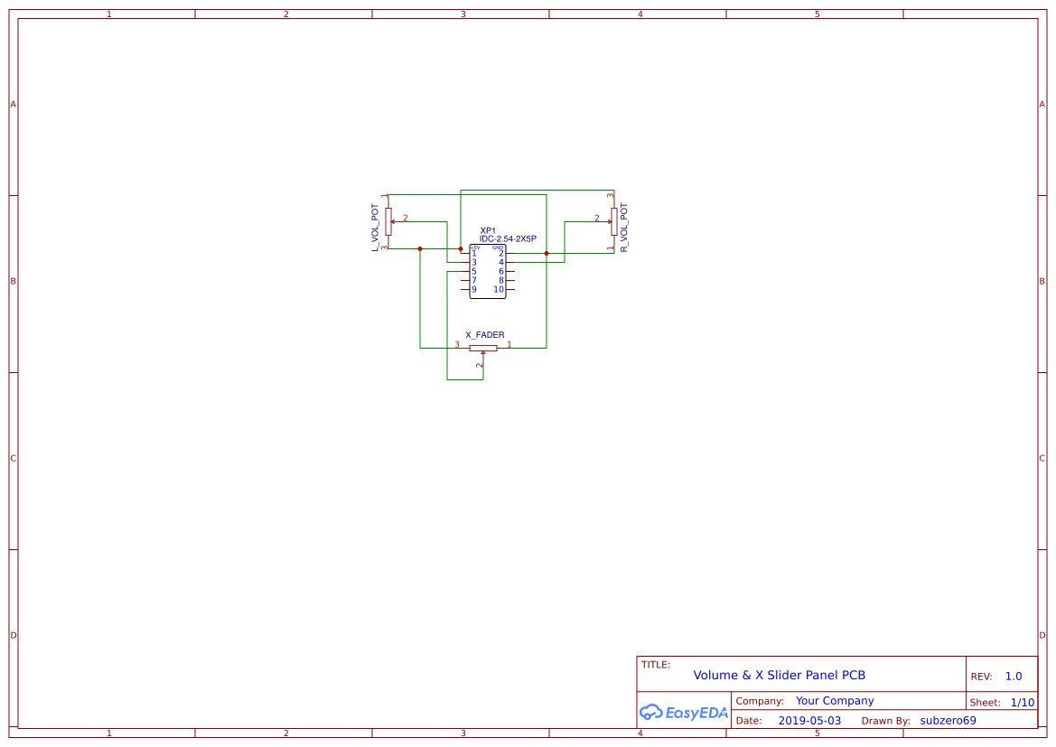 Fu_Controller-Slider_panel - EasyEDA open source hardware lab
