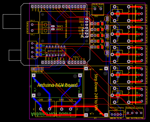 Arduino Uno AGV Shield - OSHWLab