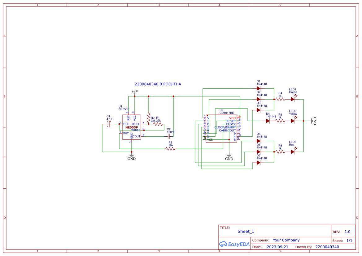 Traffic Light - EasyEDA open source hardware lab