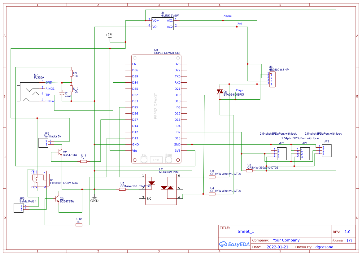 FreeDS_ESP32 DevKit1_Fan_Clamp_Relay - EasyEDA open source hardware lab