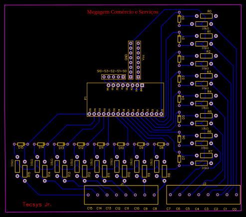 Megagem placa - EasyEDA open source hardware lab