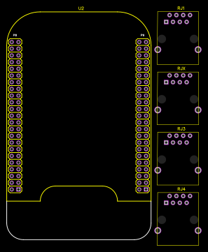 Beaglebone Black Cape Starter PCB - OSHWLab