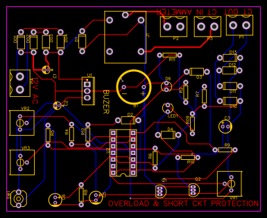 OVER LOAD AND SHORT CIRCUIT PROTECTION SYSTEM - EasyEDA open source hardware lab