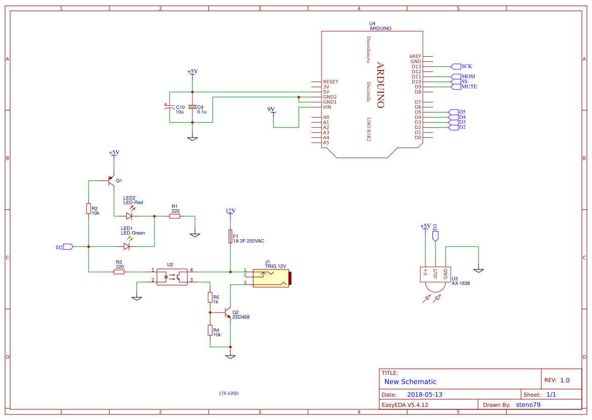 DAC + Arduino - EasyEDA open source hardware lab