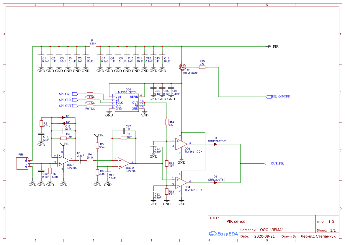 BLE_PIR&LIGHT - OSHWLab