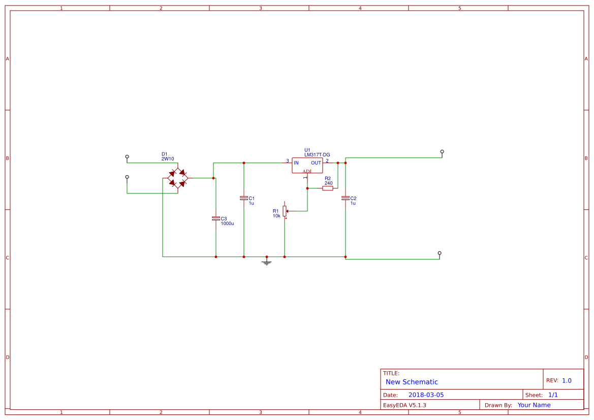 DC Power Supply - EasyEDA open source hardware lab