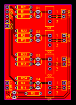 arduino 4 outputs 12v 1A - OSHWLab