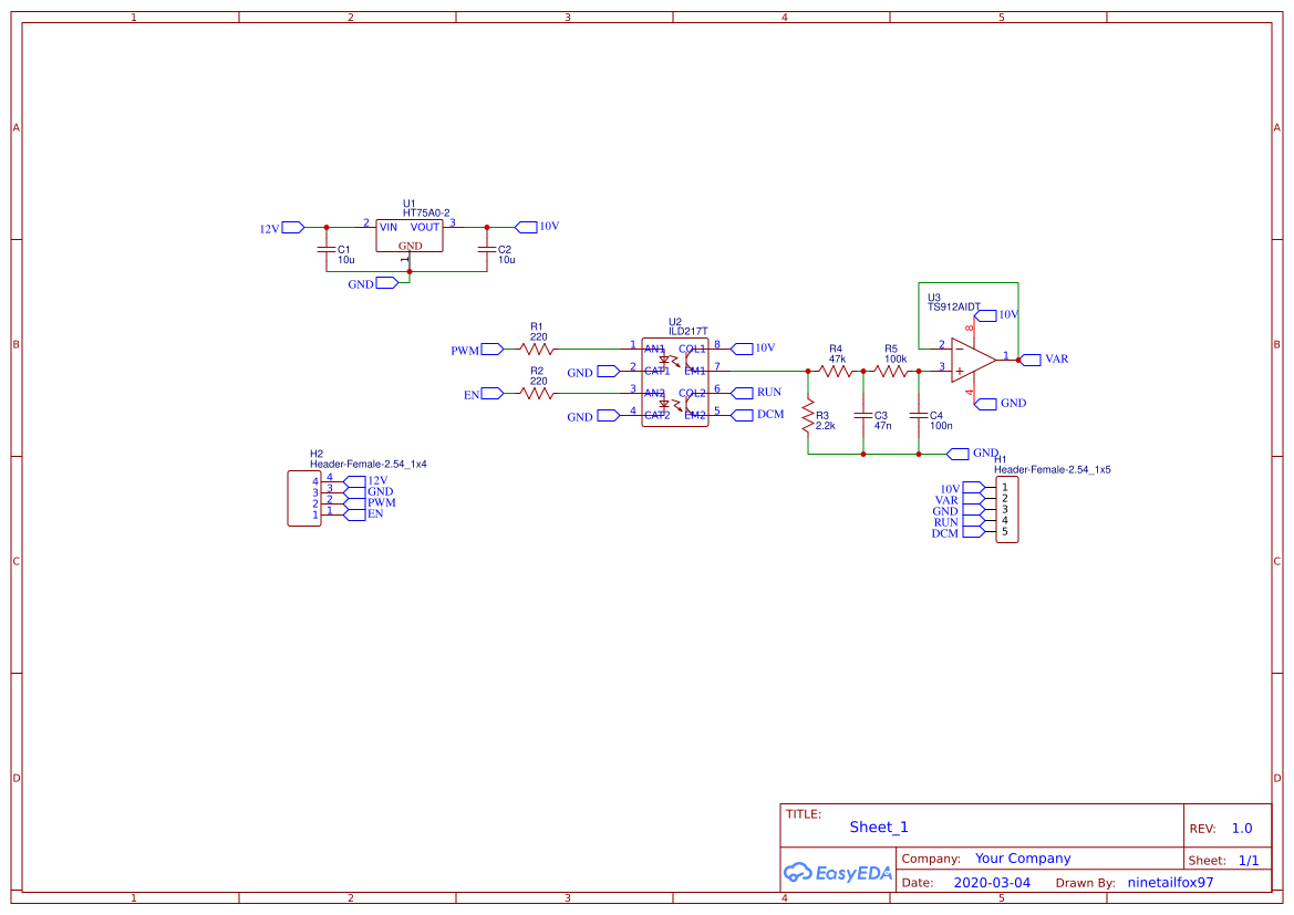 vfd adapter - EasyEDA open source hardware lab