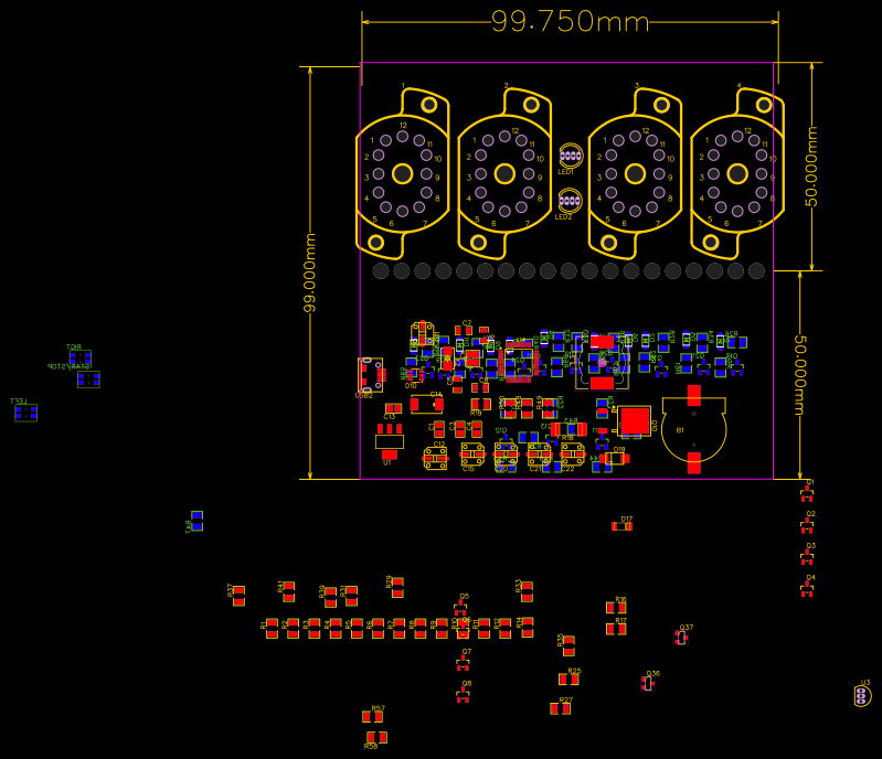 nixie stm32 - OSHWLab