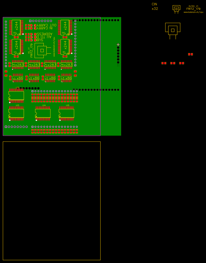 Homemade CPU AU - EasyEDA open source hardware lab