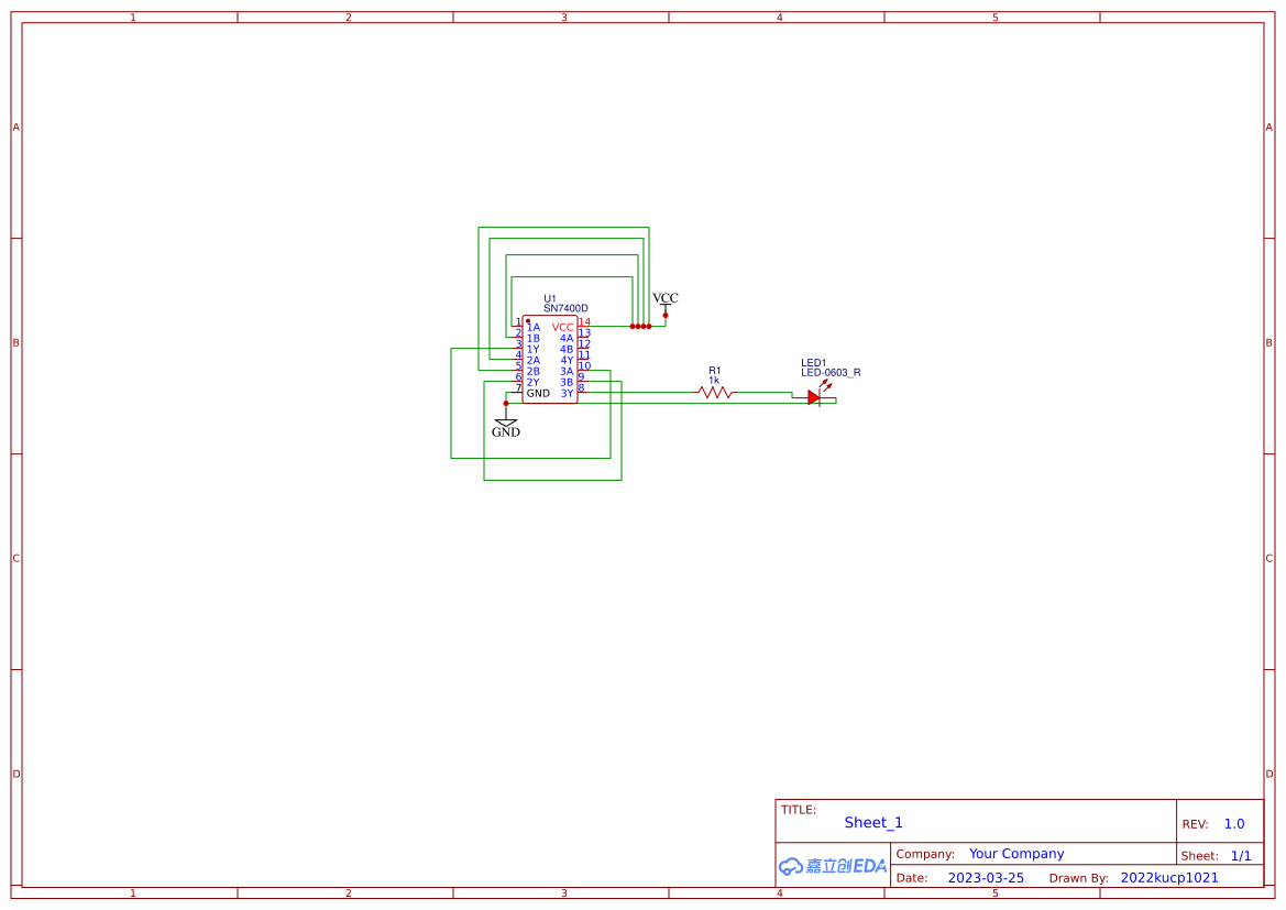 my first - EasyEDA open source hardware lab