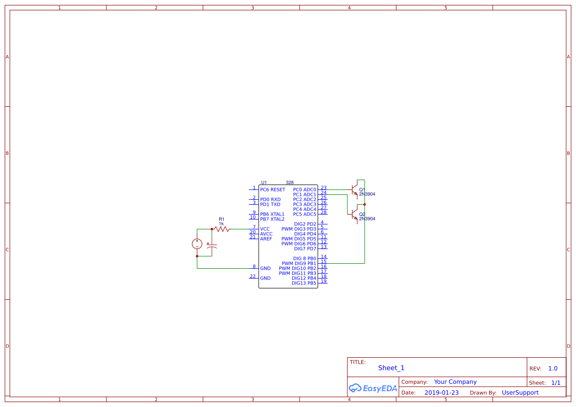 LDR Light - EasyEDA open source hardware lab