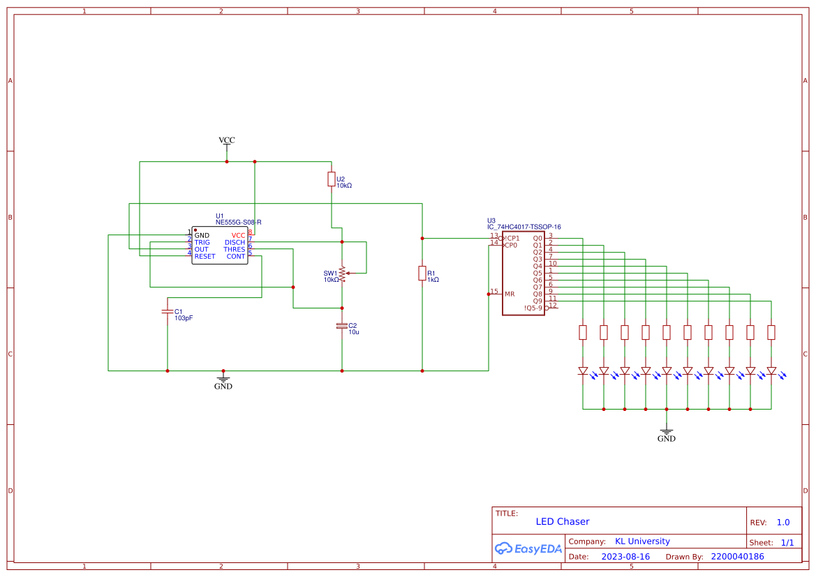 Led Chaser - OSHWLab