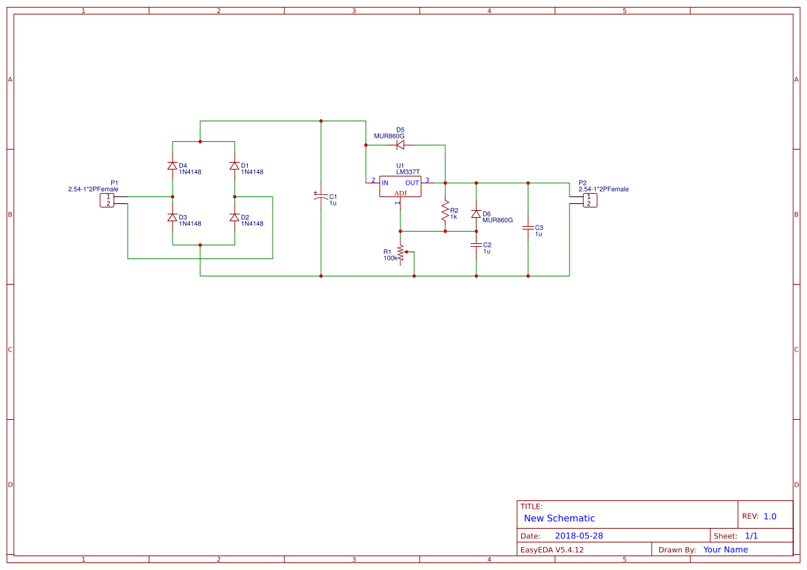 Voltage regulator - EasyEDA open source hardware lab