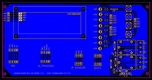 sensor board - EasyEDA open source hardware lab