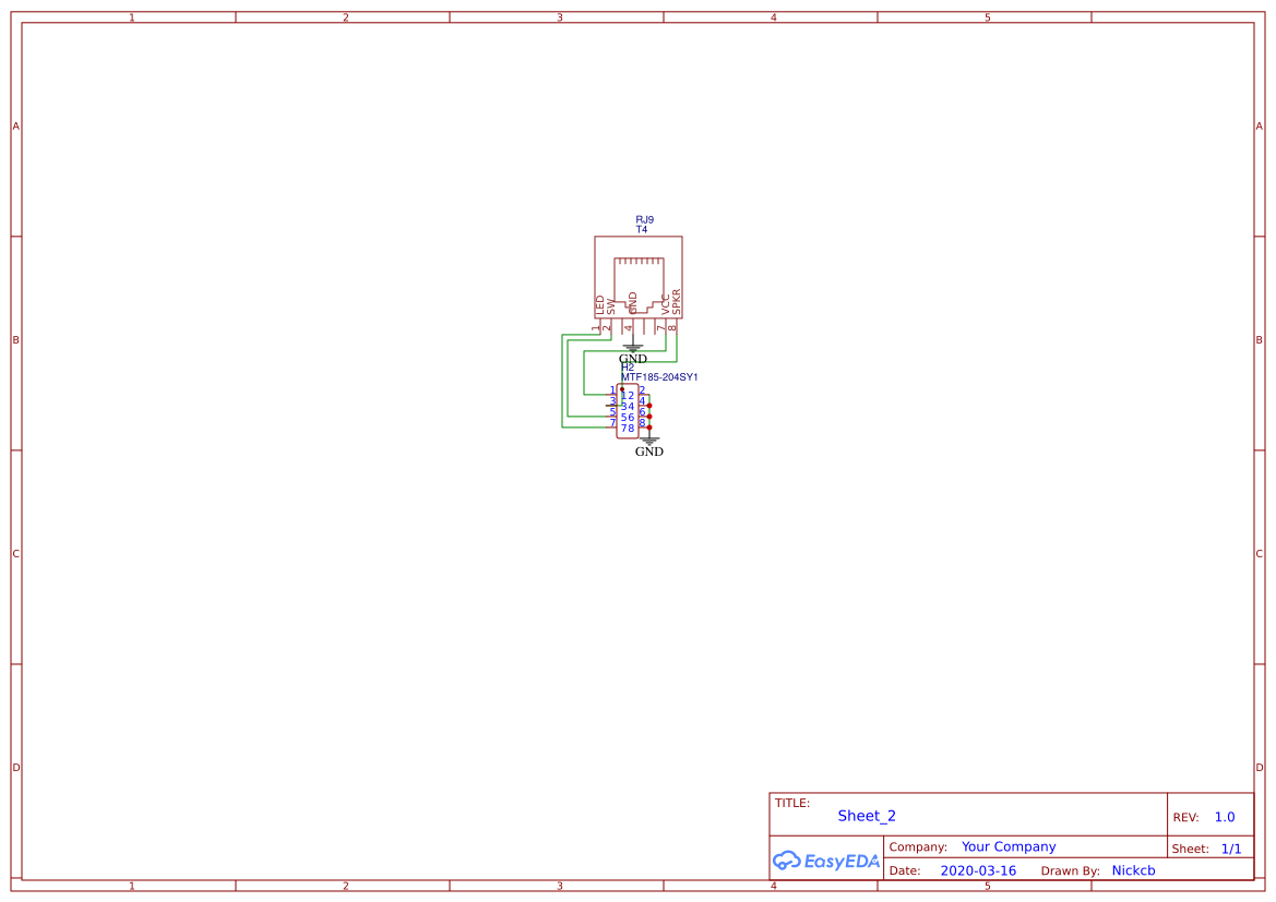 Button breakout - EasyEDA open source hardware lab