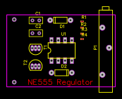 NE555 Regulator - OSHWLab