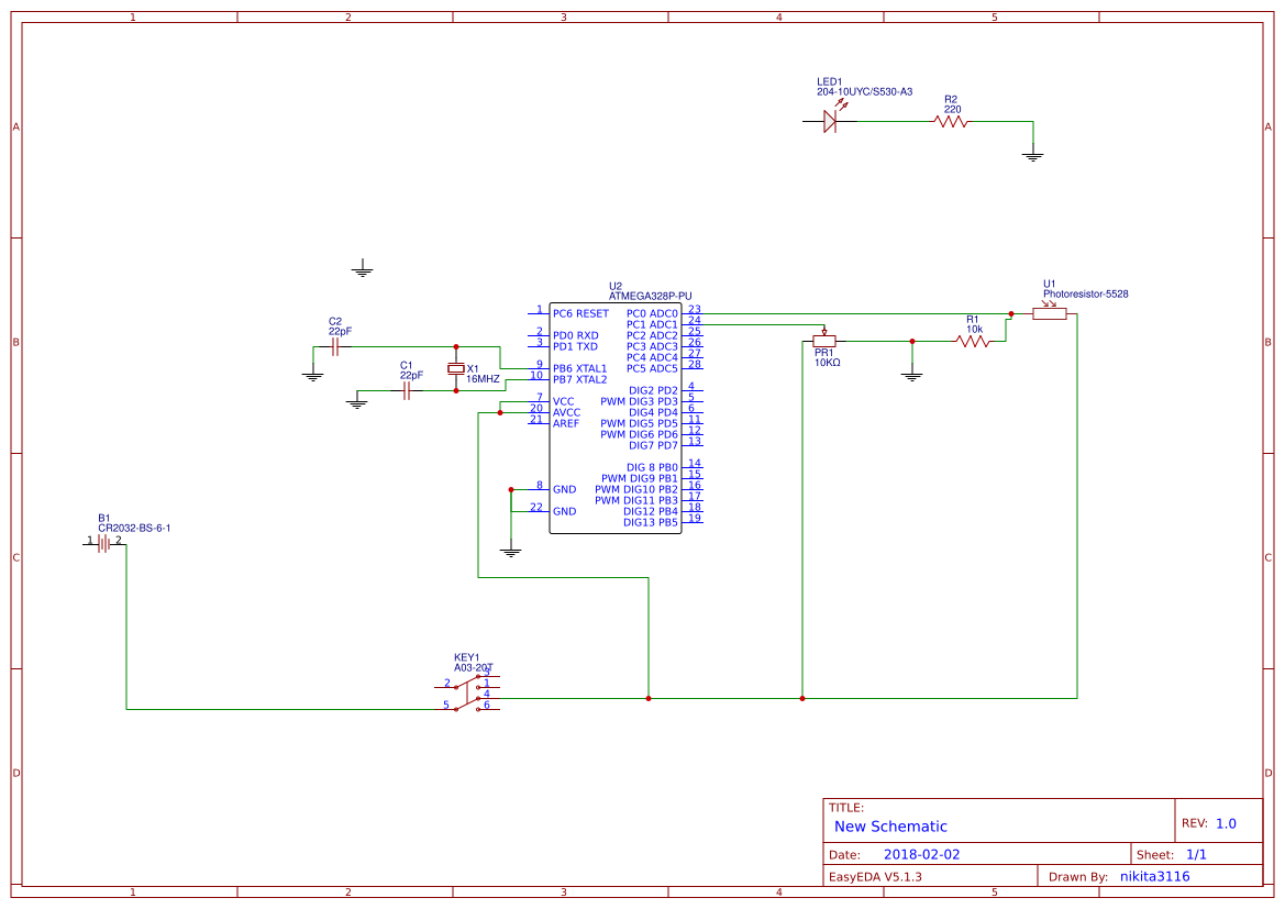 photo_resistor - EasyEDA open source hardware lab