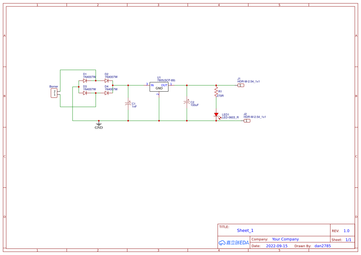 Ponte retificadora - EasyEDA open source hardware lab