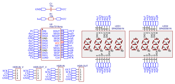 7segdisplay DIP - EasyEDA open source hardware lab