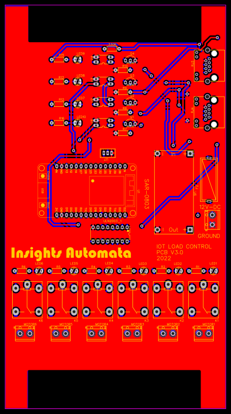 Khamarbari Automation Main Board - EasyEDA open source hardware lab