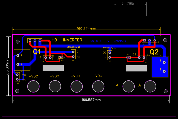 MODEL_HALF BRIDGE INVERTER_V1 - OSHWLab