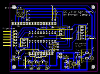 Lathe motor driver - EasyEDA open source hardware lab