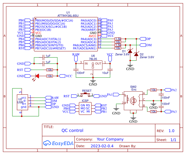 QC Decoy Trigger - OSHWLab