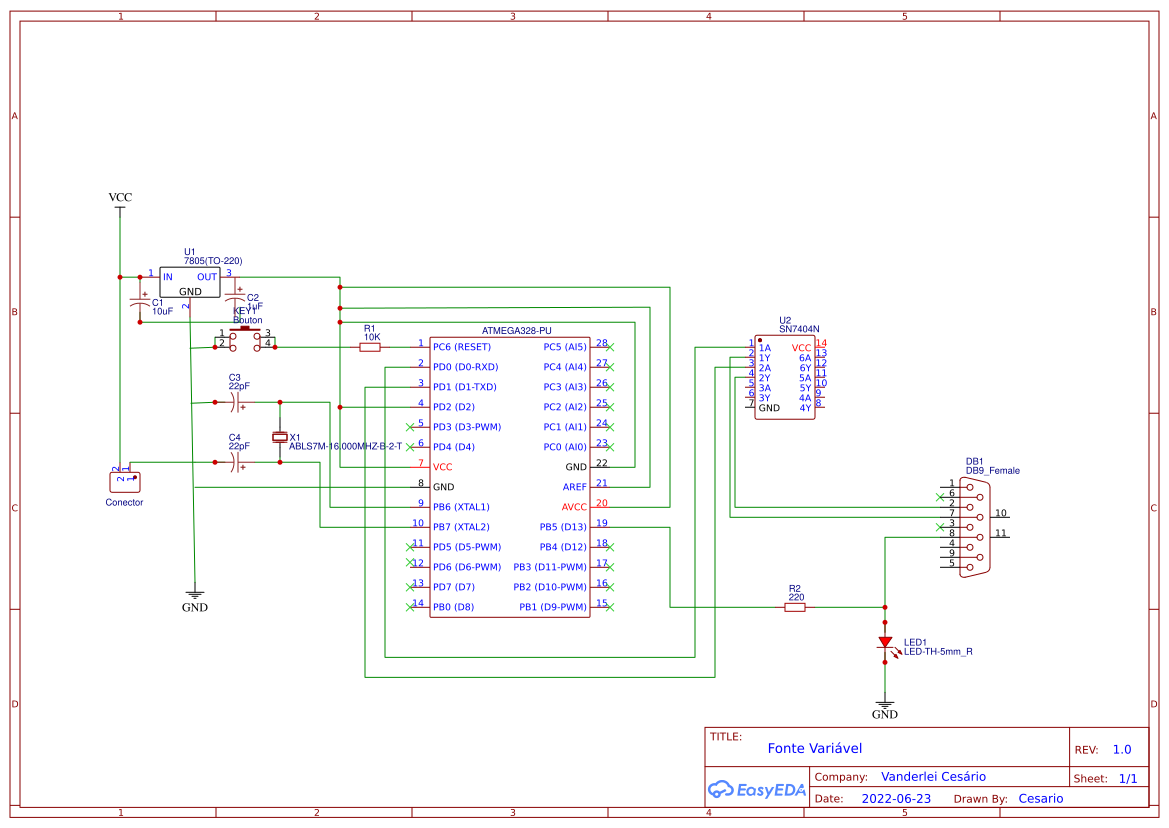 Projeto Stand Alone - OSHWLab