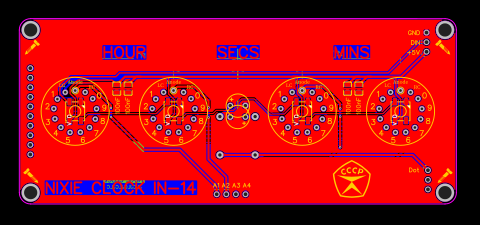 Nixie_clock_4_6PS - OSHWLab