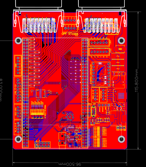 48 way core8 adapter V2.2 DBW - OSHWLab