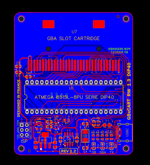 gbxcart RW 1.3 dip40 , gb/gba reader / burner , flashgbx compatible ...