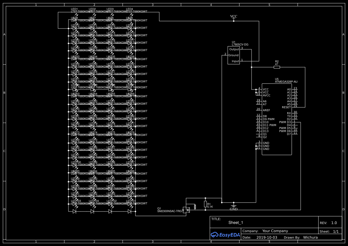 LED-Panel - OSHWLab