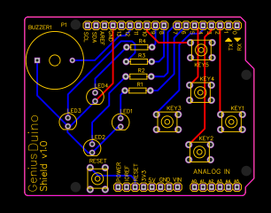 Genius Duino - EasyEDA open source hardware lab
